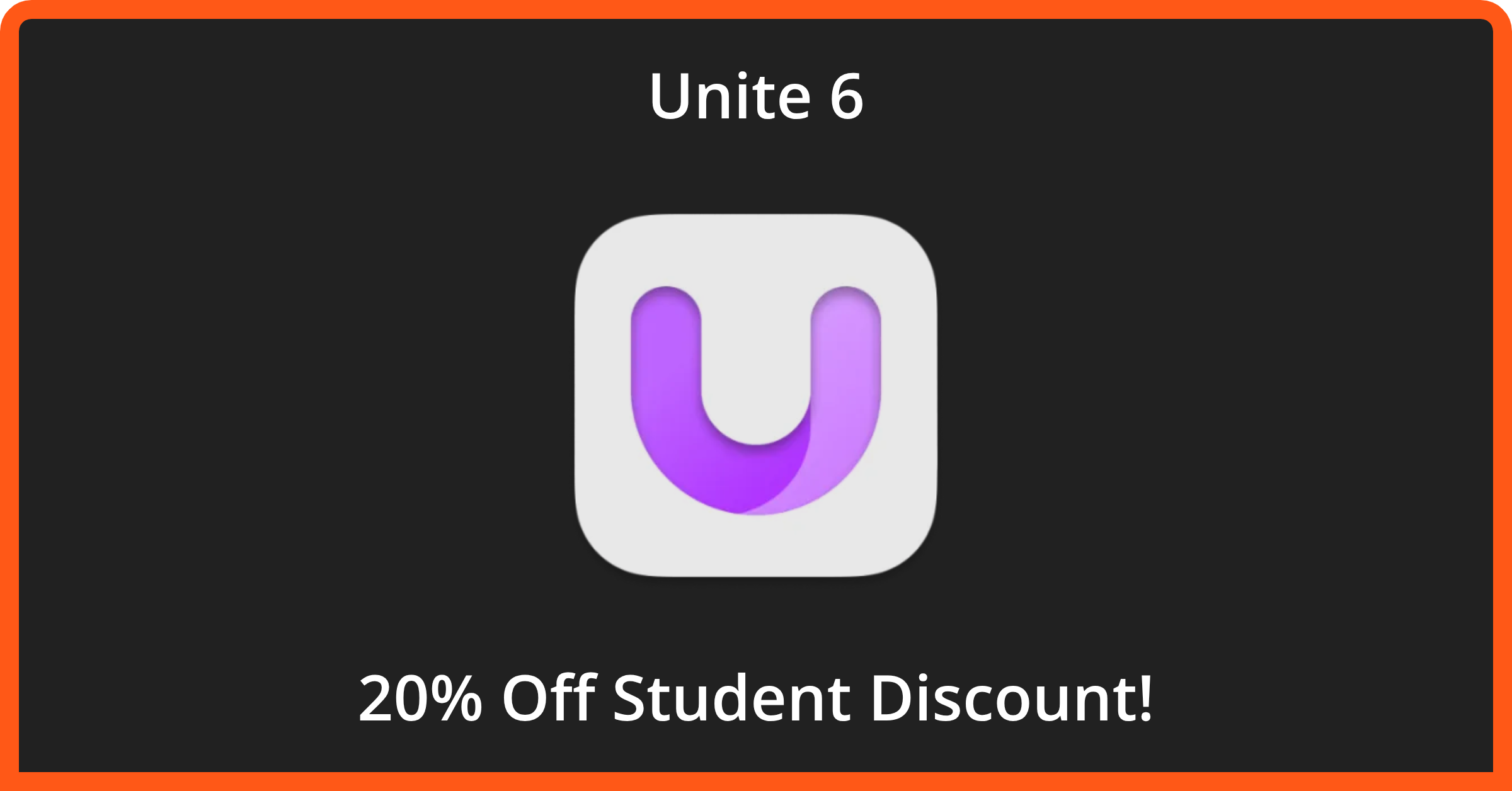20% Off | Unite 6 Student Discount | September 2025