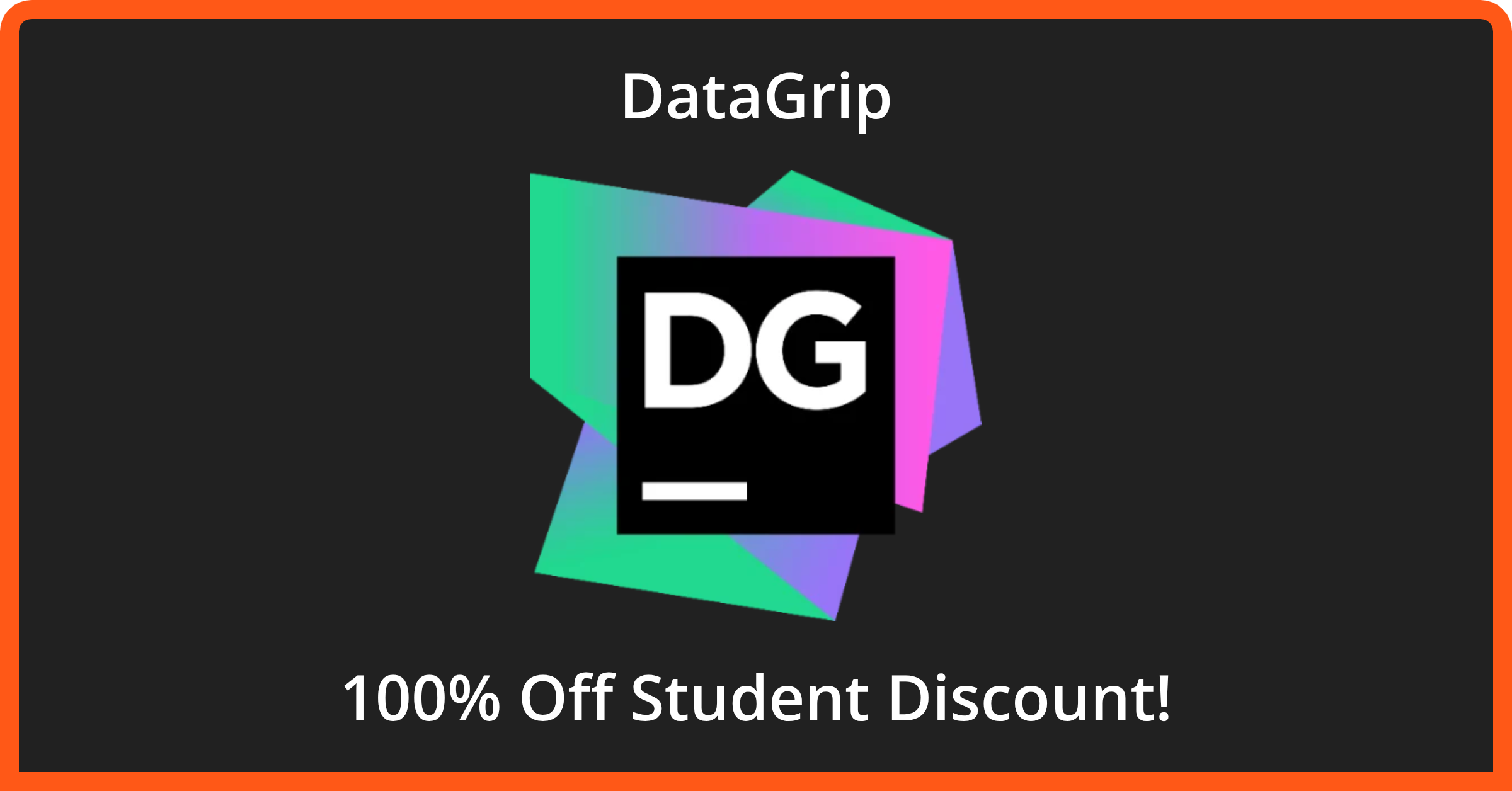 100% Off | DataGrip Student Discount | October 2025