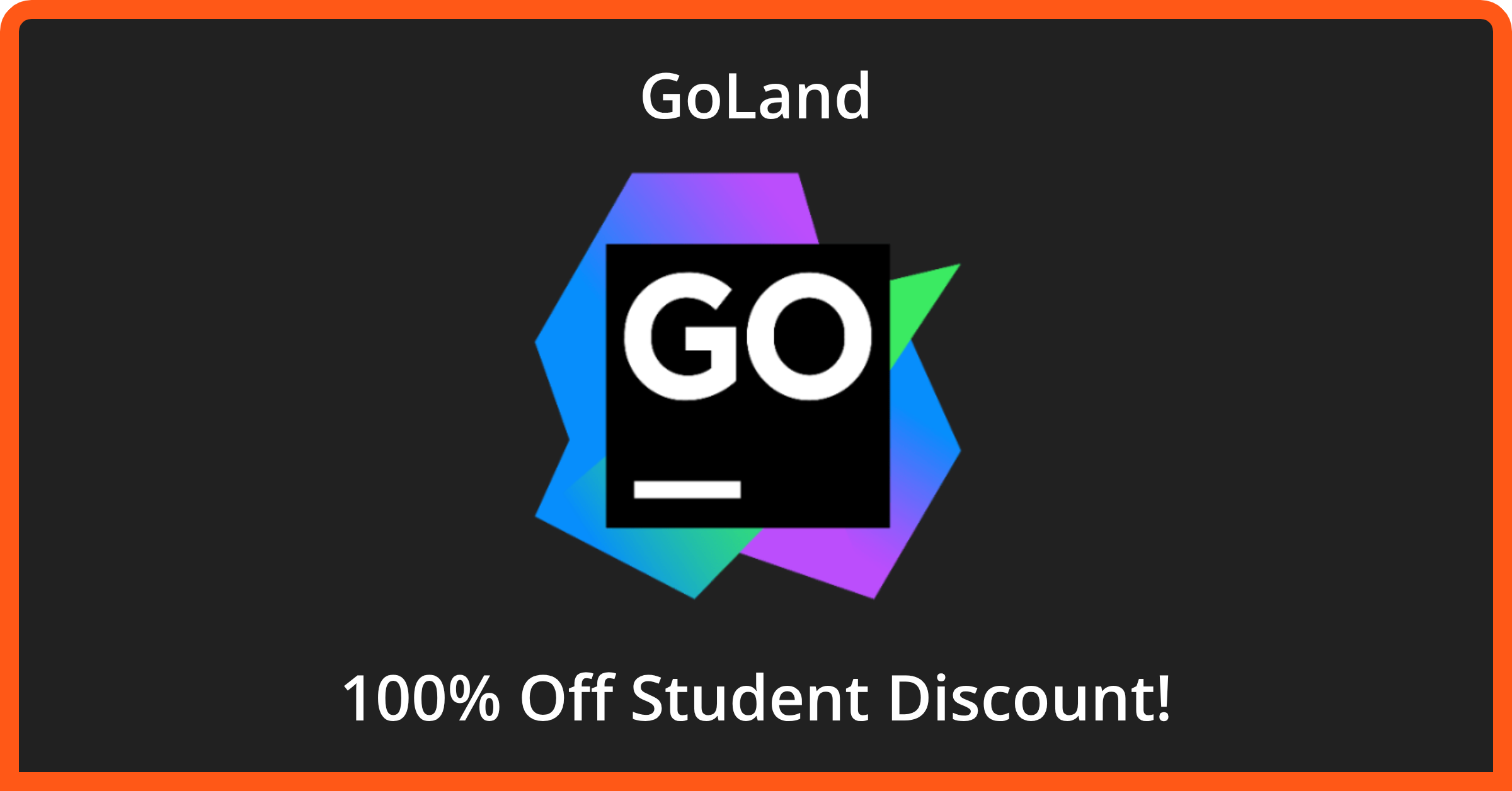 100% Off | GoLand Student Discount | October 2025