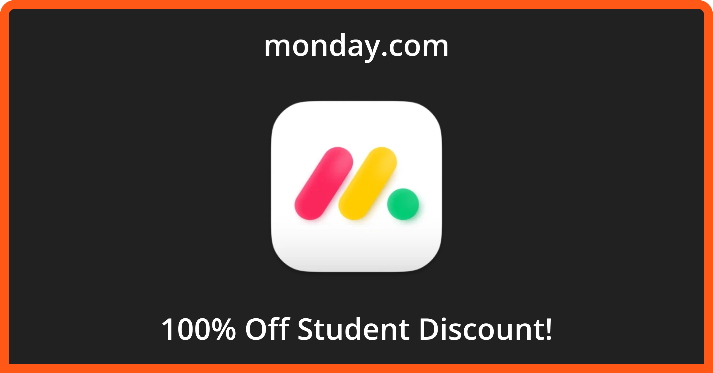 100% Off | monday.com Student Discount | October 2025
