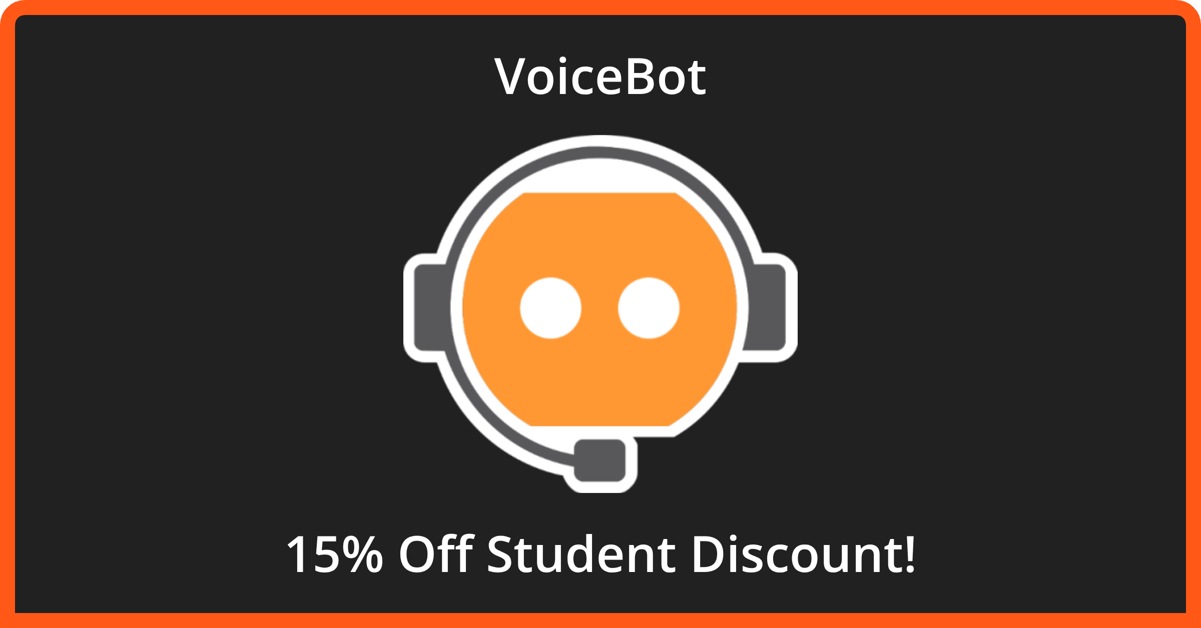 15% Off | VoiceBot Student Discount | December 2025