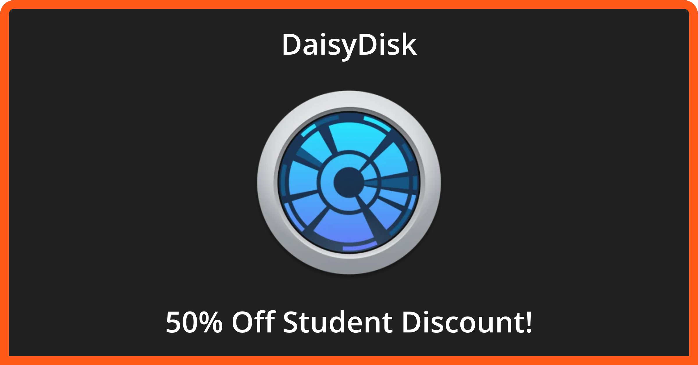 50% Off | DaisyDisk Student Discount | January 2026