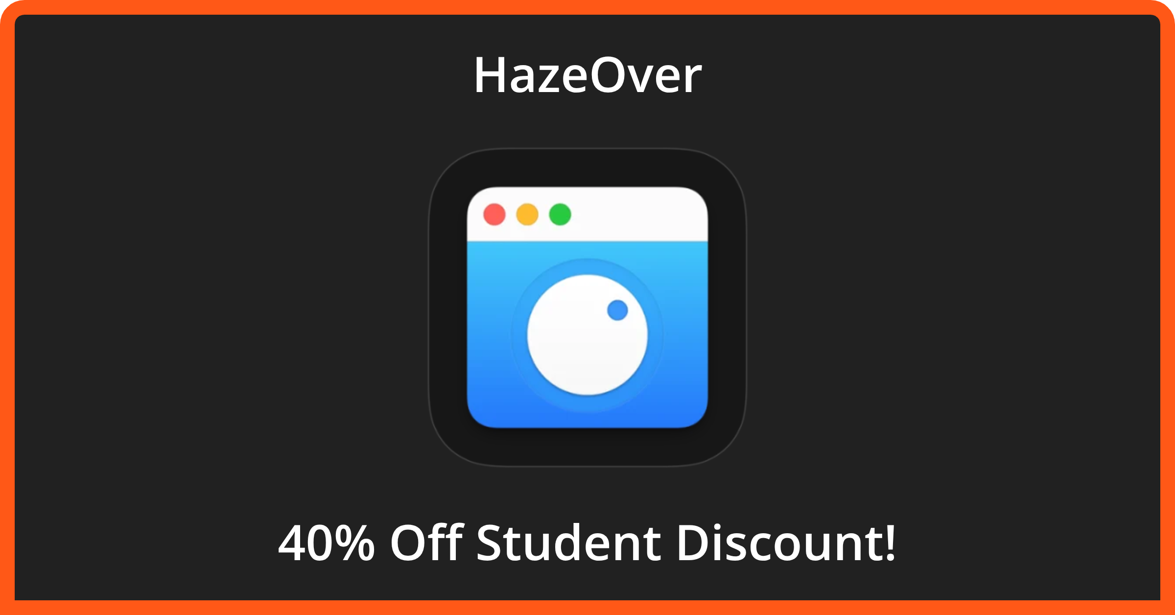 40% Off | HazeOver Student Discount | October 2025
